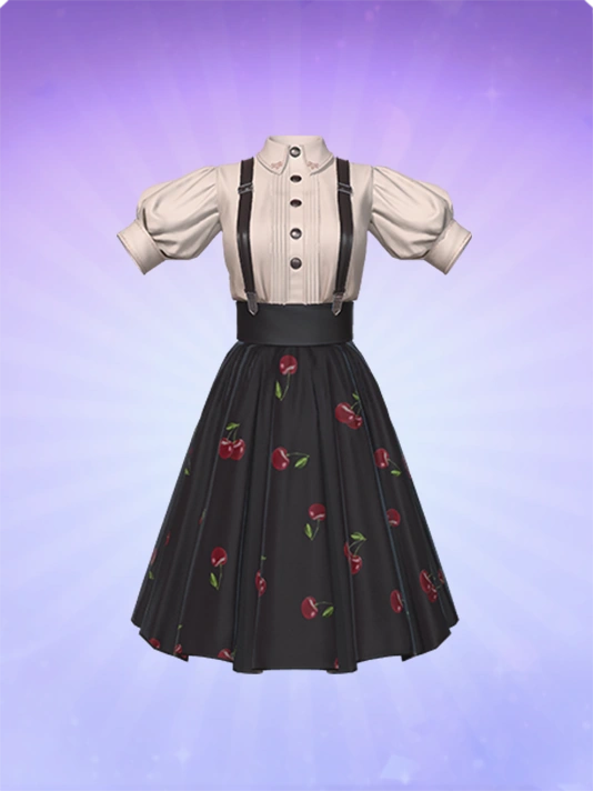 Sweet Cherry Dream | Dress Up! Time Princess Wiki | Fandom