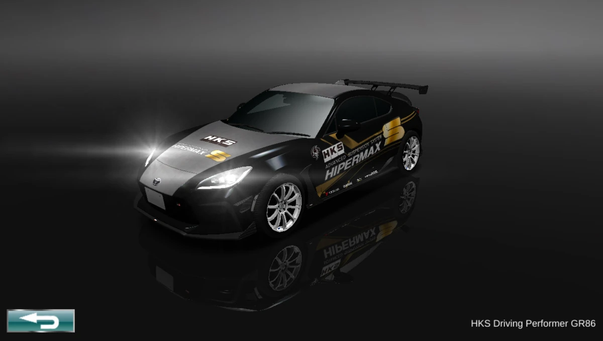 HKS Driving Performer GR86 | Drift Spirits Wiki | Fandom