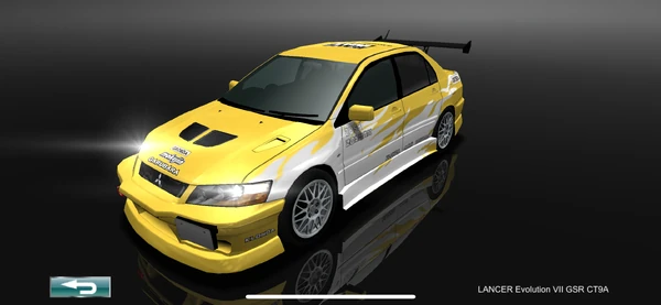 LANCER Evolution VII GSR CT9A | Drift Spirits Wiki | Fandom