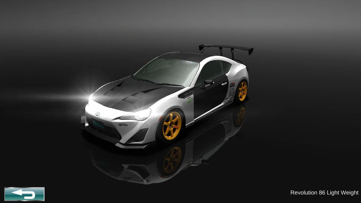 Revolution 86 Light Weight | Drift Spirits Wiki | Fandom