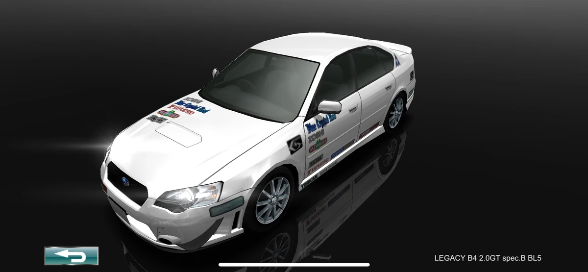 LEGACY B4 2.0GT spec.B BL5 | Drift Spirits Wiki | Fandom
