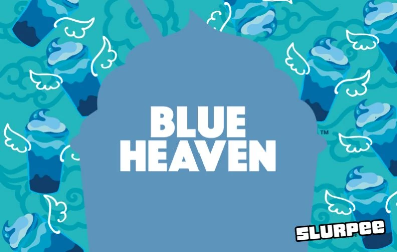 Slurpee Blue Heaven (featured on the meme) | Slurpee Wiki | Fandom