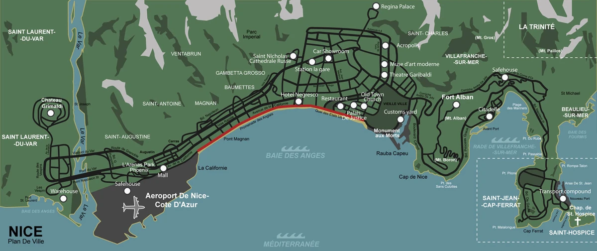 Nice, France | DRIV3R Wiki | Fandom