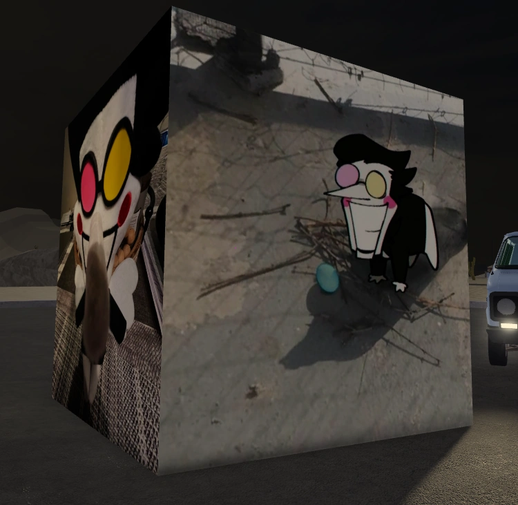 Spamton Cube | Drive Cars Down A Hill! Wiki | Fandom