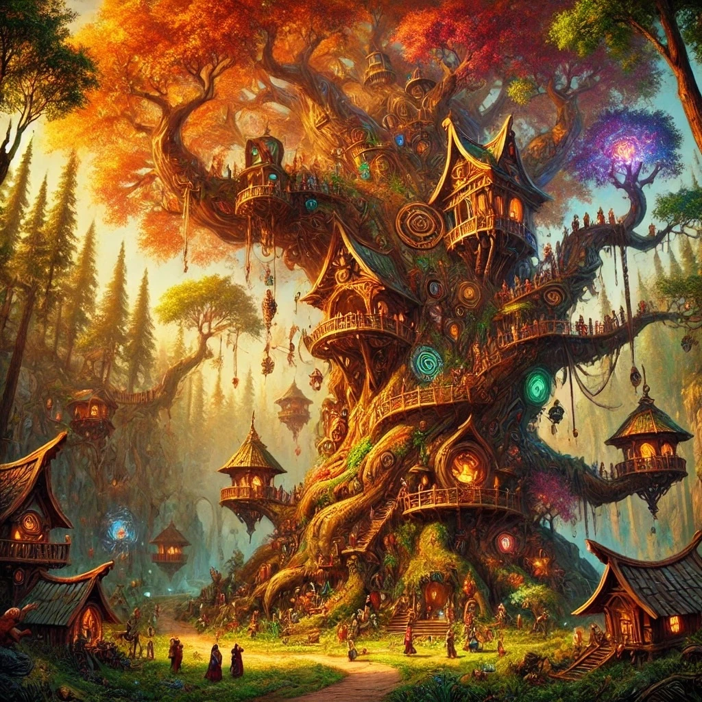 Painted Tree | Dromgoole & Dragons Main Wiki | Fandom