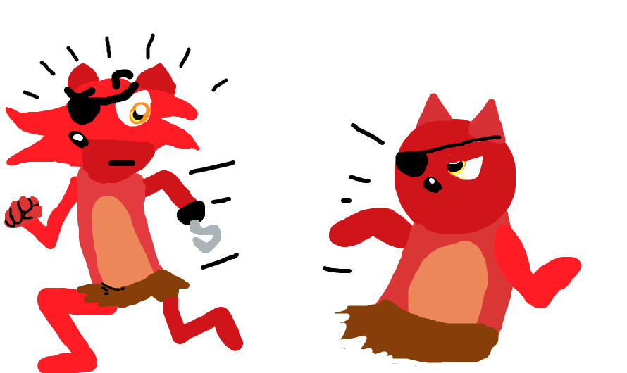 Male Foxy | Drooodle Wiki | Fandom