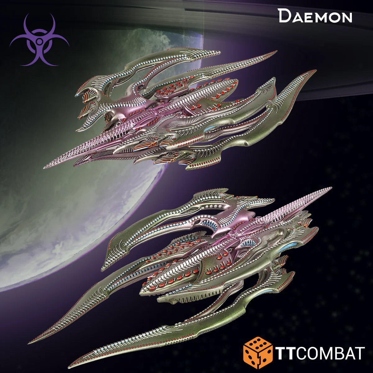Daemon Battleship | Dropfleet Commander Wiki | Fandom