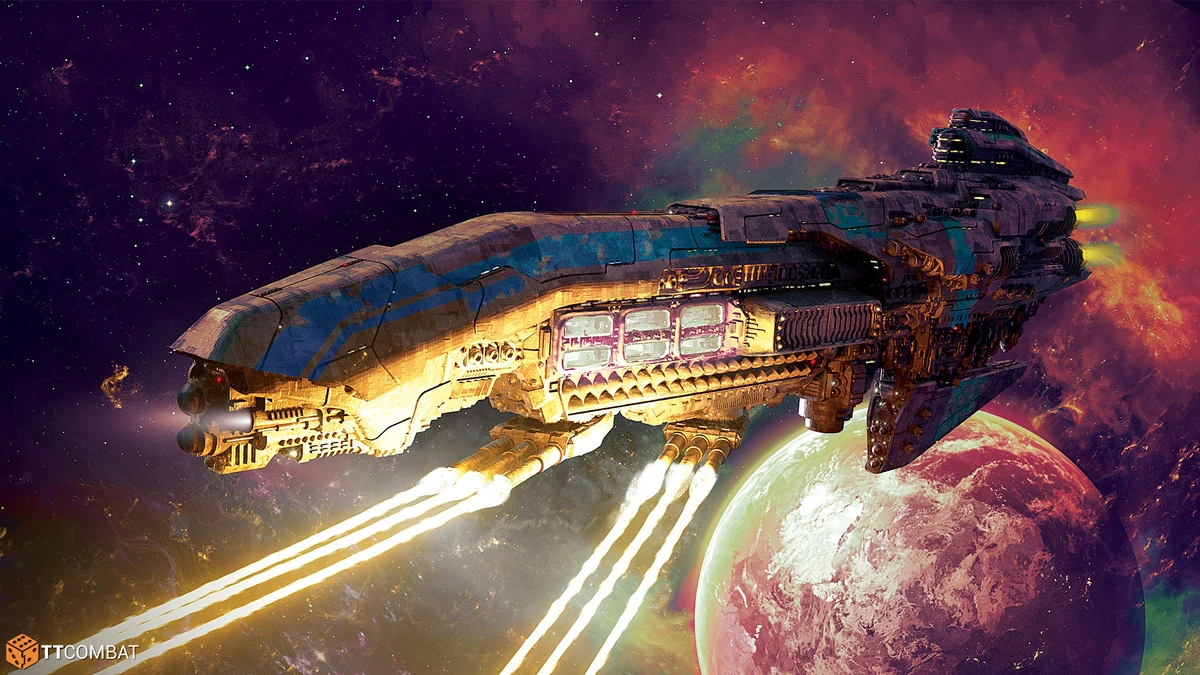 Tribune Battlecruiser | Dropfleet Commander Wiki | Fandom