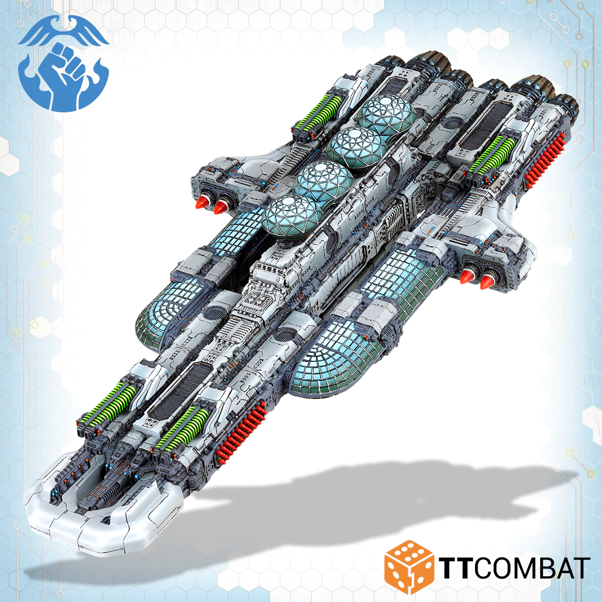 Coloniser Interstellar Dreadnought | Dropfleet Commander Wiki | Fandom