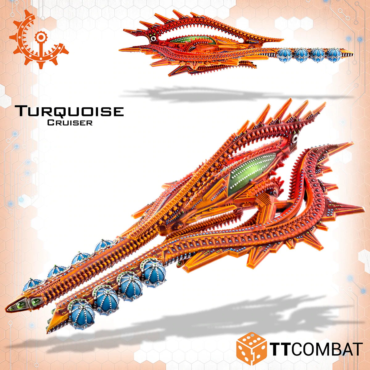 Turquoise Cruiser | Dropfleet Commander Wiki | Fandom