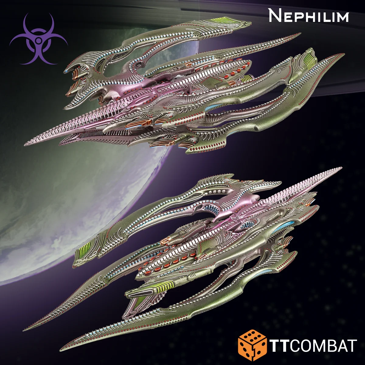 Nephilim Super Battleship | Dropfleet Commander Wiki | Fandom