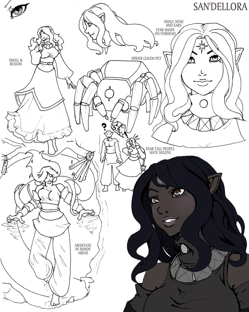 San'dellora Dizen'ralith Val'Beldrobbaen | Drowtales Wiki | Fandom