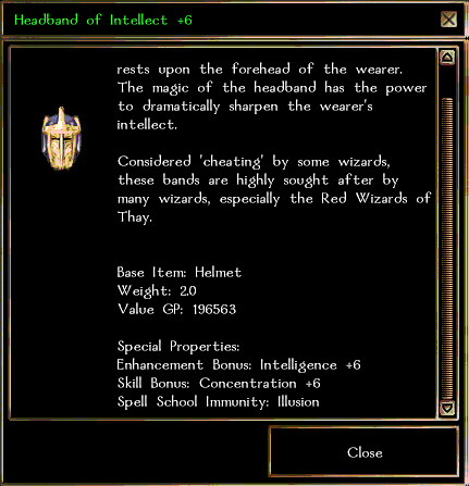 Headband of Intellect +6 | ALOE Wiki | Fandom