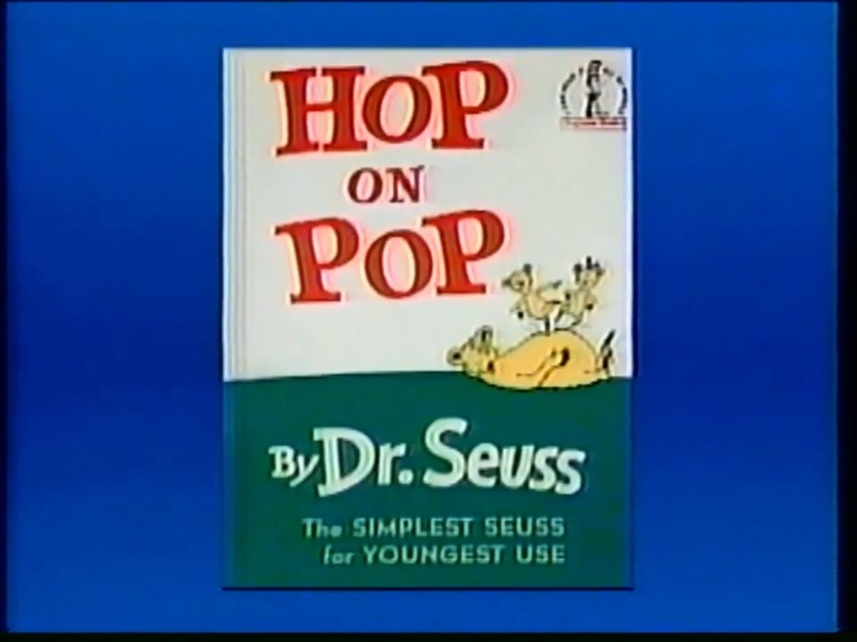 Hop On Pop Dr Seuss Fanon Wiki Fandom