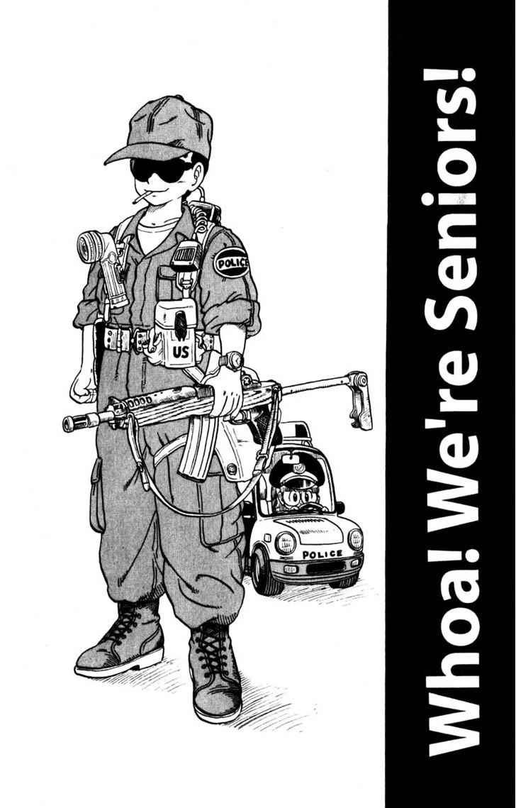 Whoa! We're Seniors! | Dr Slump Wiki | Fandom