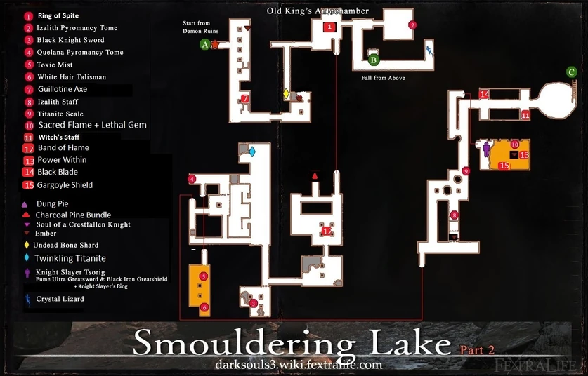 Smouldering Lake | Ds3 cinders mod Wiki | Fandom