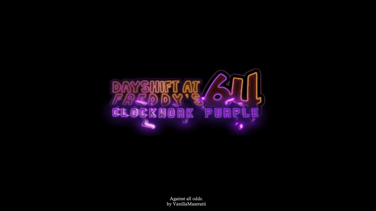 Dayshift at Freddy's 64: Clockwork Purple | DSaF 64 Wiki | Fandom