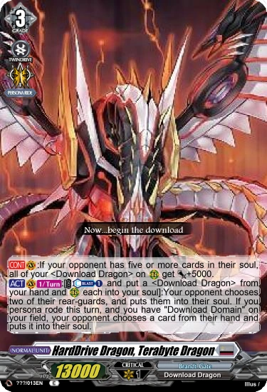 HardDrive Dragon, Terabyte Dragon | Dream Shoot Capital Vanguard Series ...