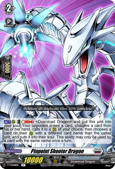 Pinpoint Shooter Dragon | Dream Shoot Capital Vanguard Series Wiki | Fandom