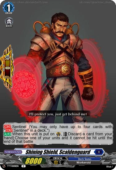 Shining Shield, Scaldenguard | Dream Shoot Capital Vanguard Series Wiki ...