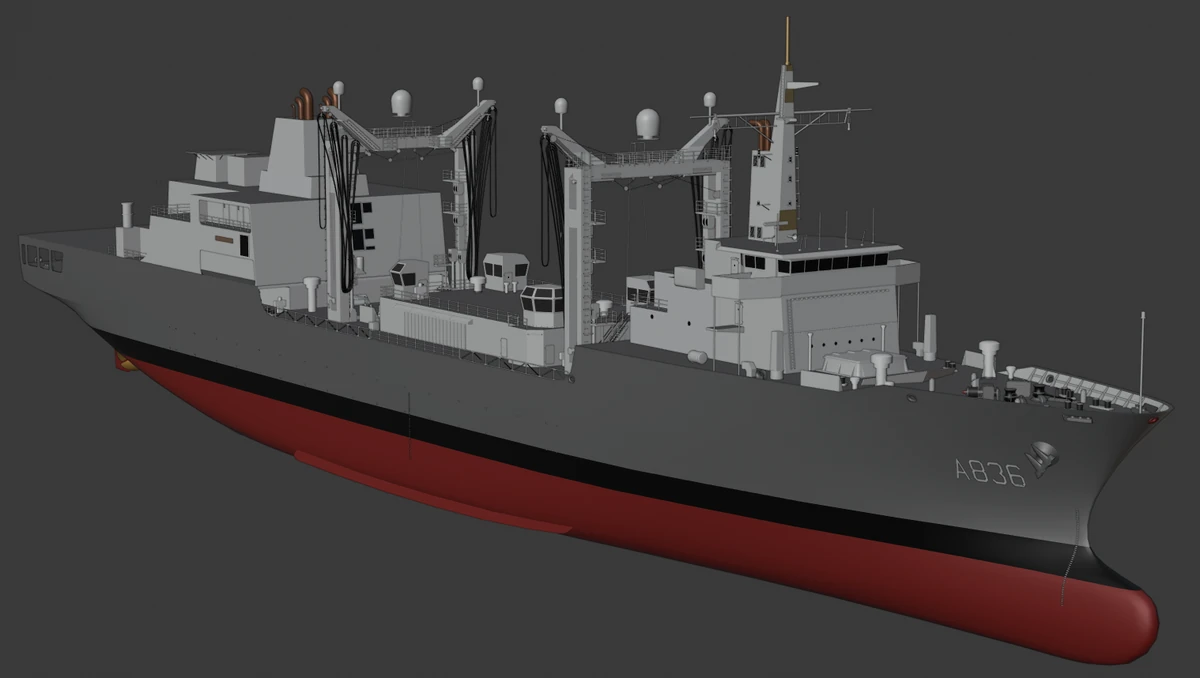 Amsterdam-class Replenishment Ship | Dynamic Ship Simulator III Wiki ...