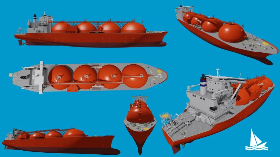 Arctic-class LNG Carrier | Dynamic Ship Simulator III Wiki | Fandom