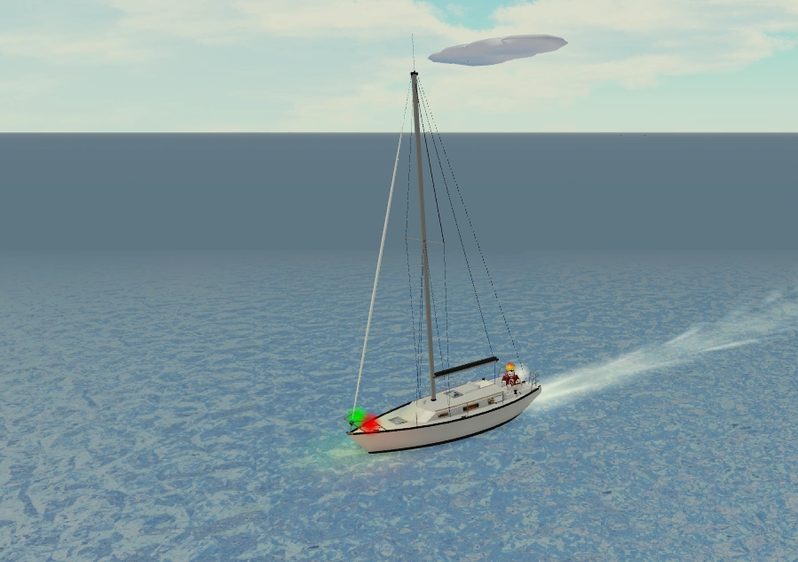 Single-Masted Sailing Yacht | Dynamic Ship Simulator III Wiki | Fandom