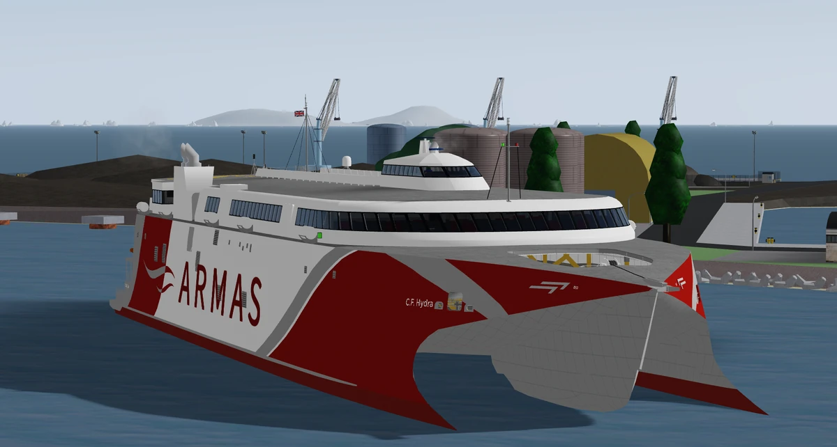 INCAT Wave Piercing Catamaran | Dynamic Ship Simulator III Wiki | Fandom
