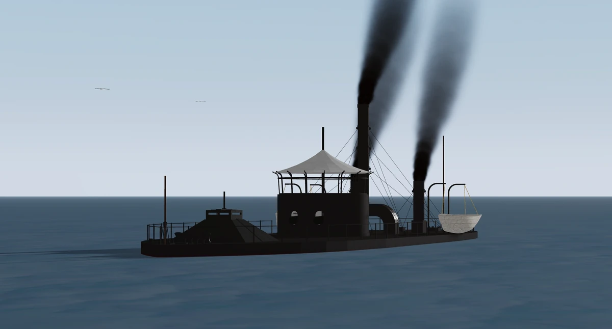 USS Monitor | Dynamic Ship Simulator III Wiki | Fandom