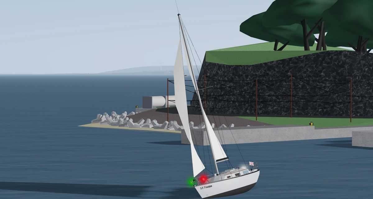 Single-Masted Sailing Yacht | Dynamic Ship Simulator III Wiki | Fandom