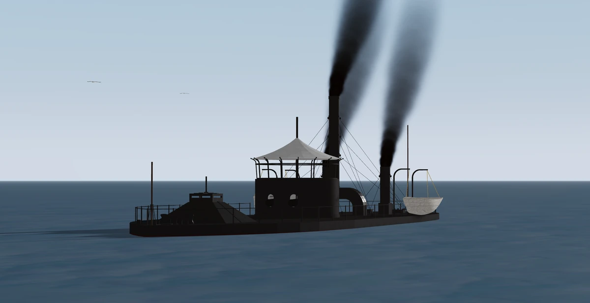 USS Monitor | Dynamic Ship Simulator III Wiki | Fandom