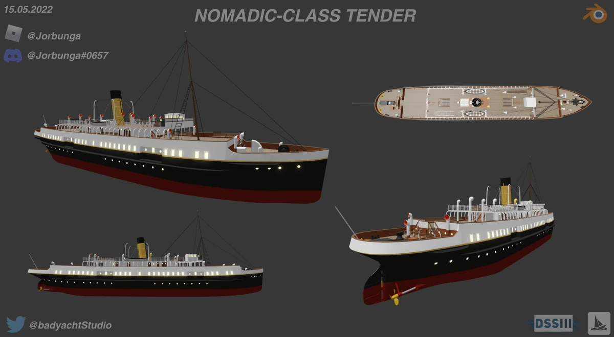 Nomadic-class Tender | Dynamic Ship Simulator III Wiki | Fandom