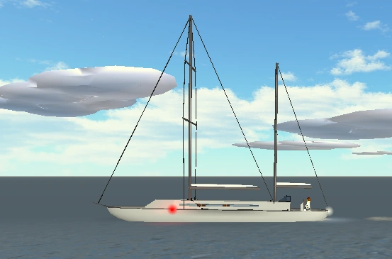 Two-Masted Sailing Yacht | Dynamic Ship Simulator III Wiki | Fandom