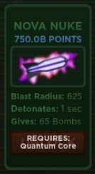 Nova Nuke | Dig to China Wiki | Fandom