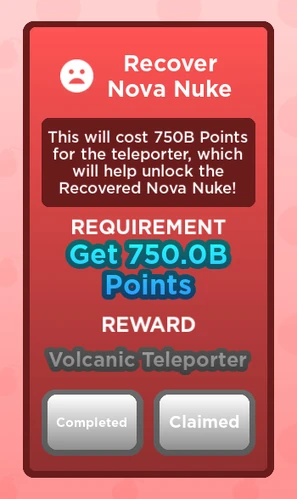 Recovered Nova Nuke | Dig to China Wiki | Fandom