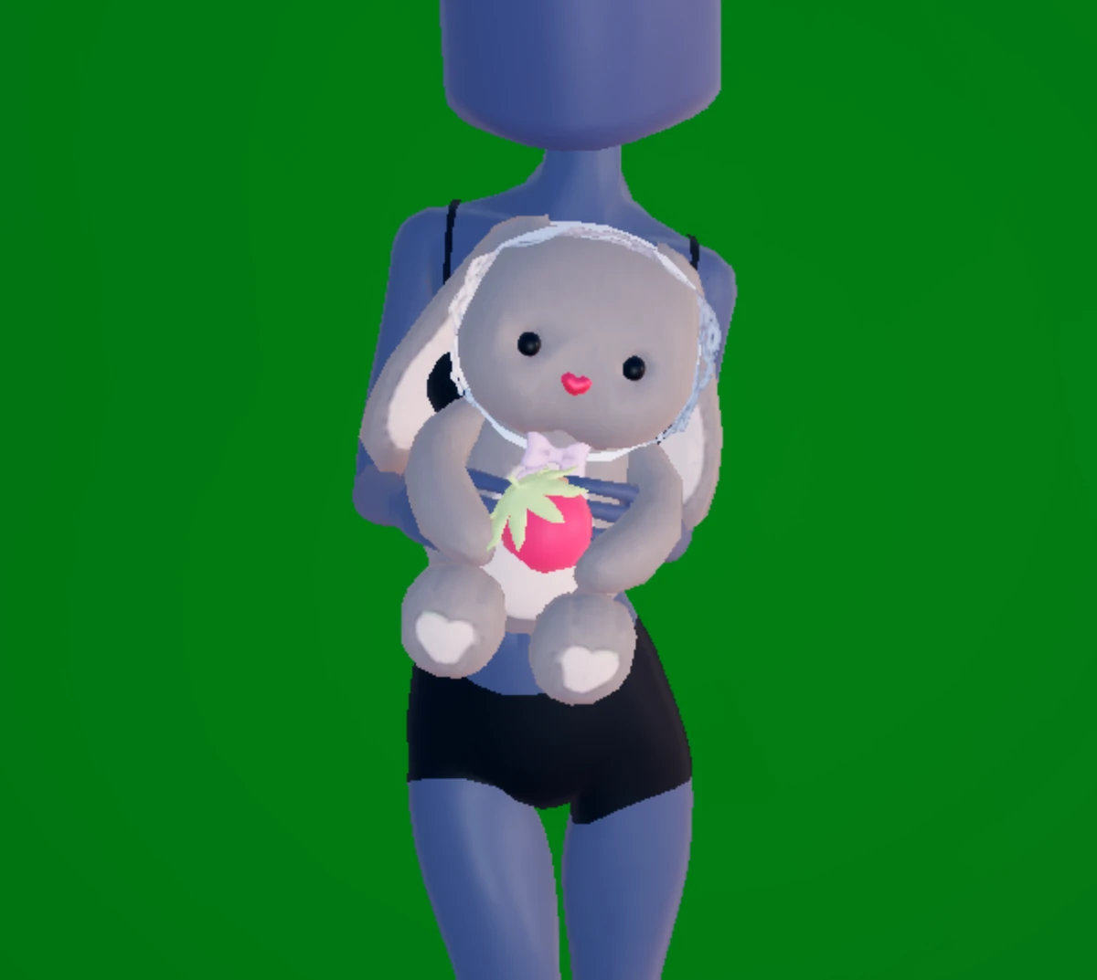 Easter Bunny Strawberry Plushie | Dress To Impress Wiki | Fandom