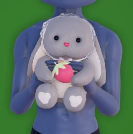 Easter Bunny Strawberry Plushie | Dress To Impress Wiki | Fandom