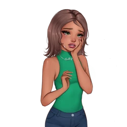 Sad Poses Dress To Impress