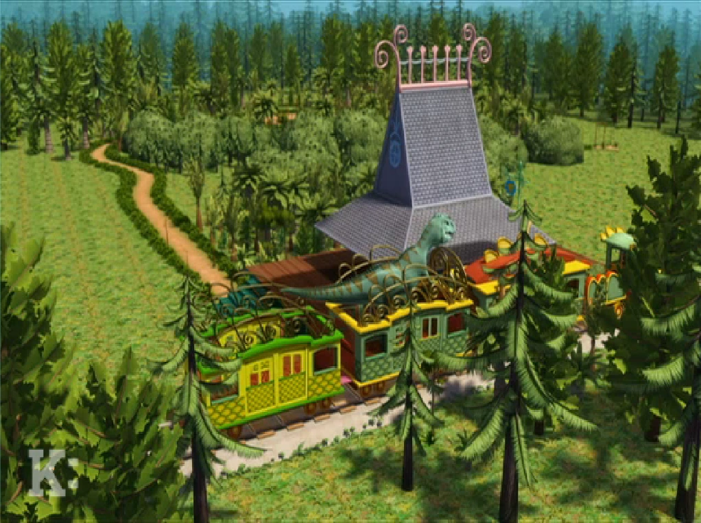 Train De Dinosaures Apatosaurus