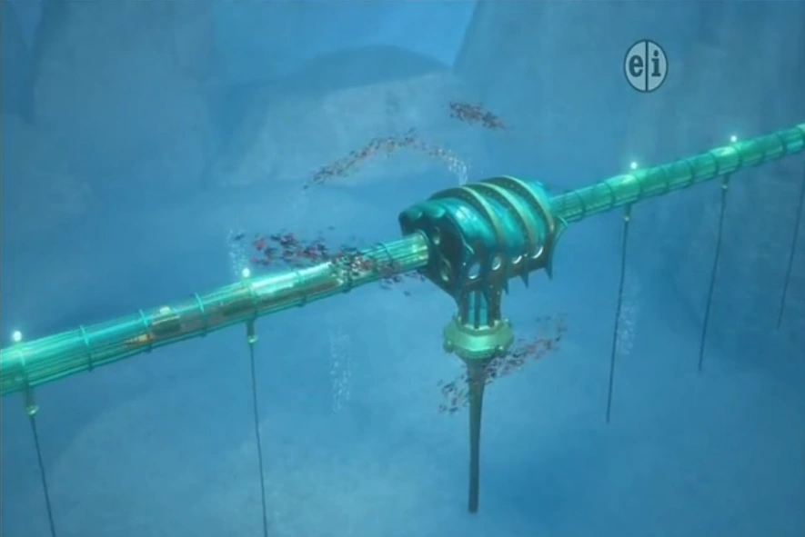 Underwater Train Station