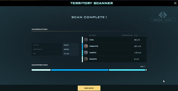 Territory Scanning - Official Dual Universe Wiki