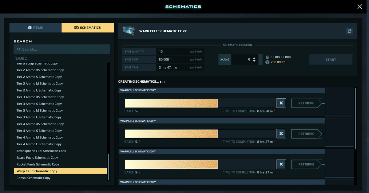 Schematics - Official Dual Universe Wiki