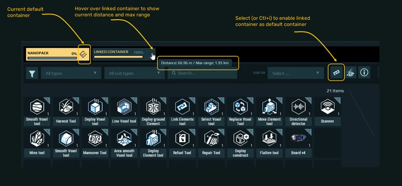 Containers - Official Dual Universe Wiki