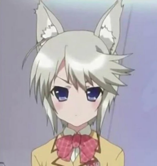 Kanokon Nozomu Wolf Form