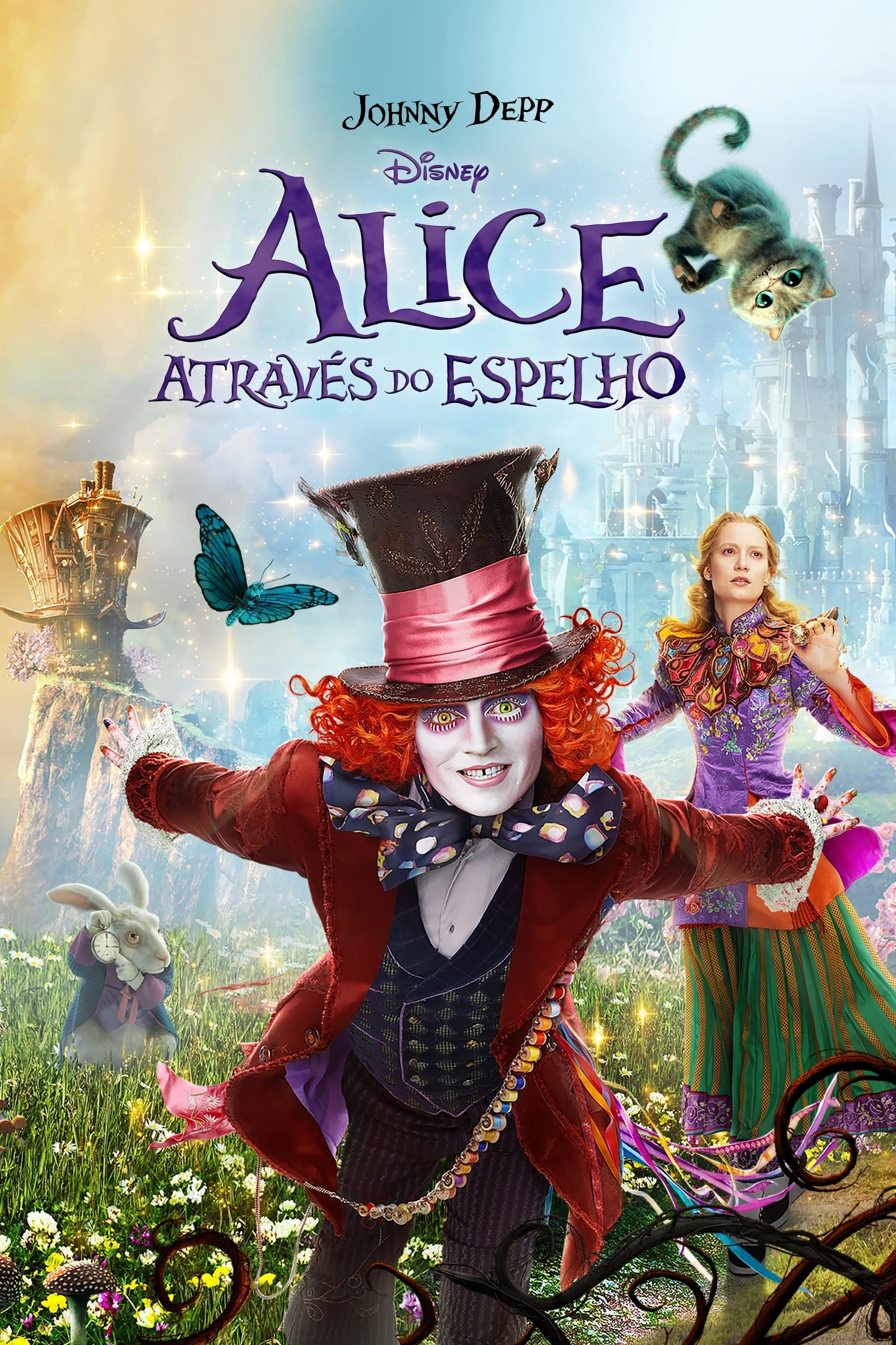 Atraves Do Filme Do Espelho Blu Ray) Alice Através Do Espelho