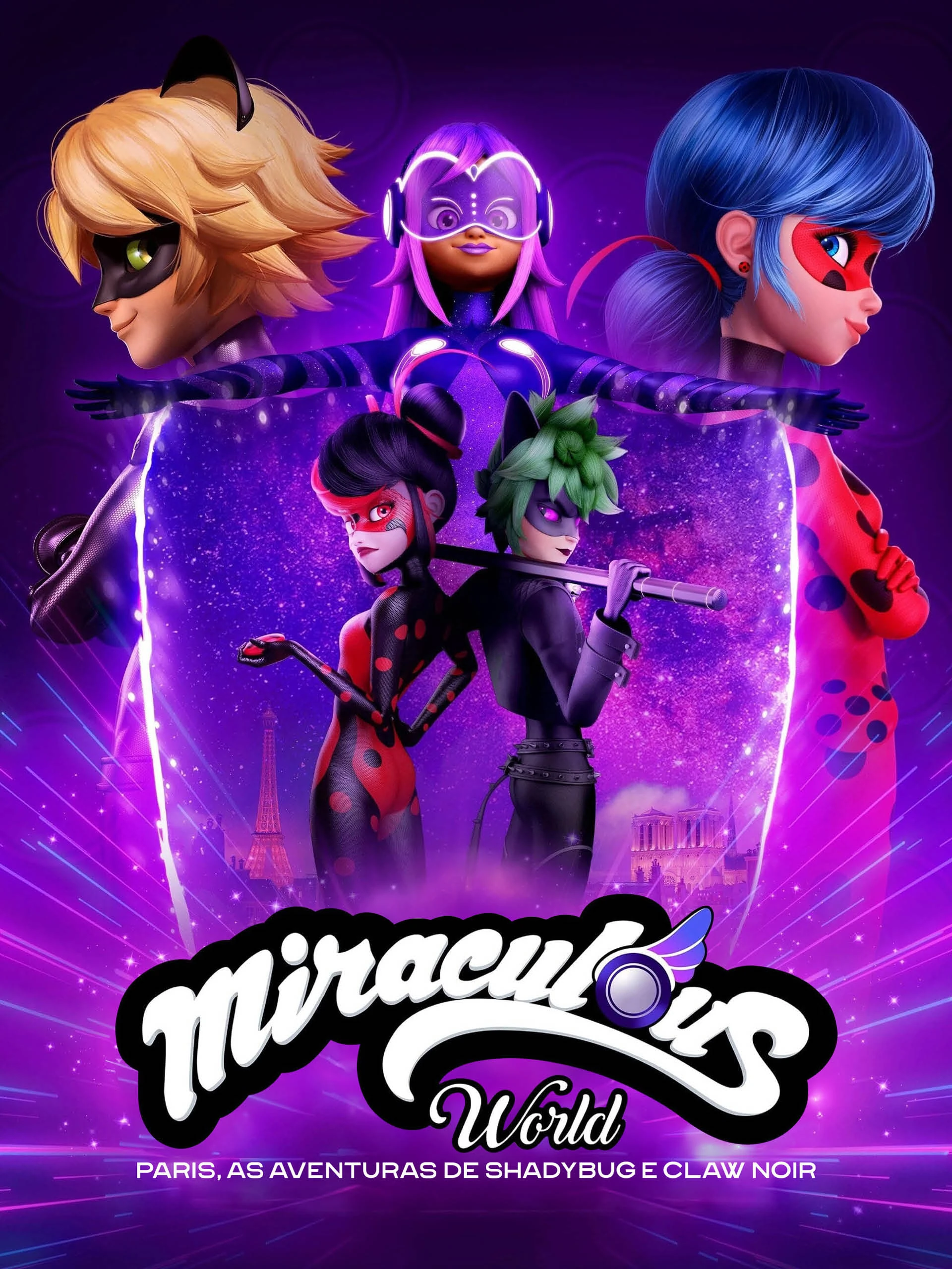 Miraculous World: Paris, as Aventuras de Shadybug e Claw Noir | Dublapédia | Fandom
