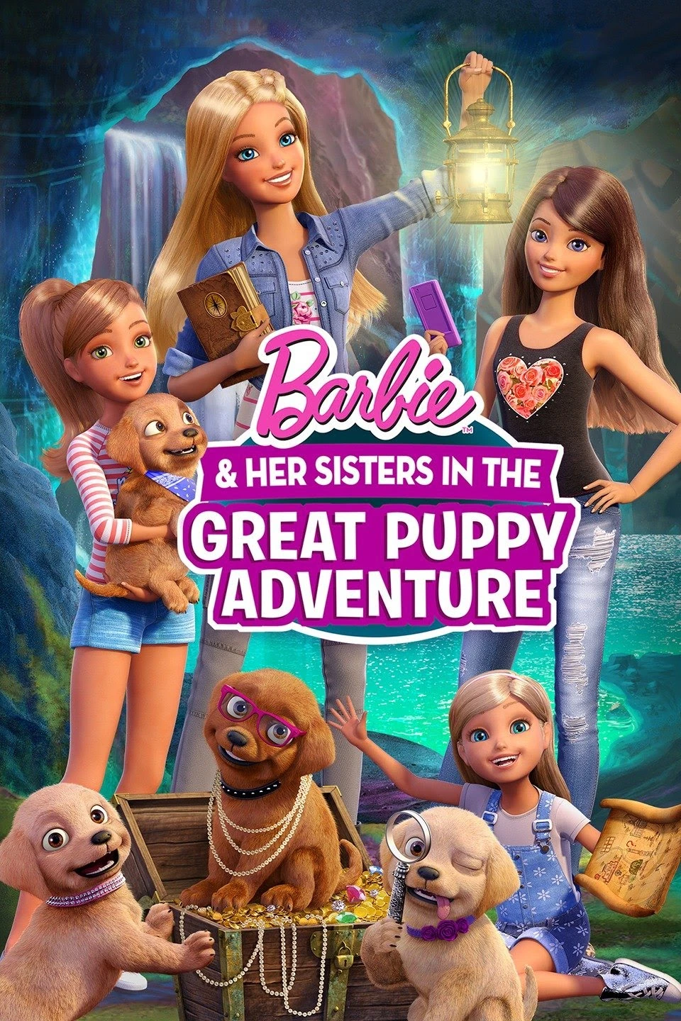 Barbie și surorile ei în marea aventură cu cățeluși | Dublaj în limba ...