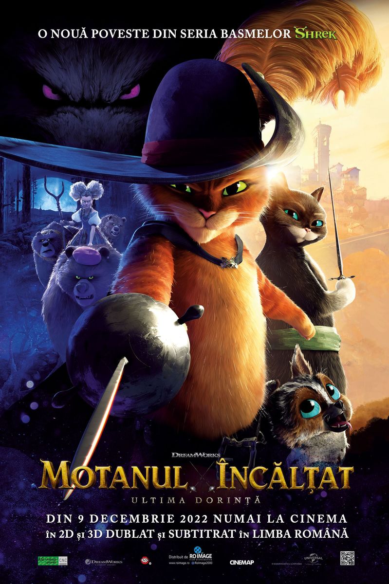 Motanul încălțat: Ultima dorință | Dublaj în limba română Wiki | Fandom