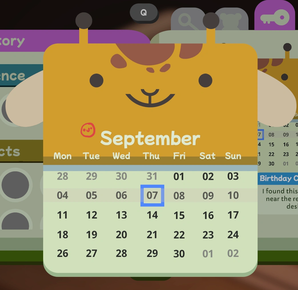 Birthday Calendar | Duck Detective: The Secret Salami Wiki | Fandom