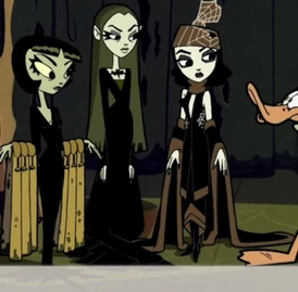 Hella, Ramona and Angelica Sin | Duck Dodgers Wiki | Fandom